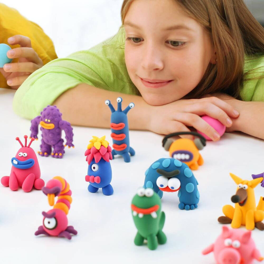 HEY CLAY CYCLOPS CYKLOP POTWÓR MASA PLASTYCZNA | Zabawki \ Plastyczne ...