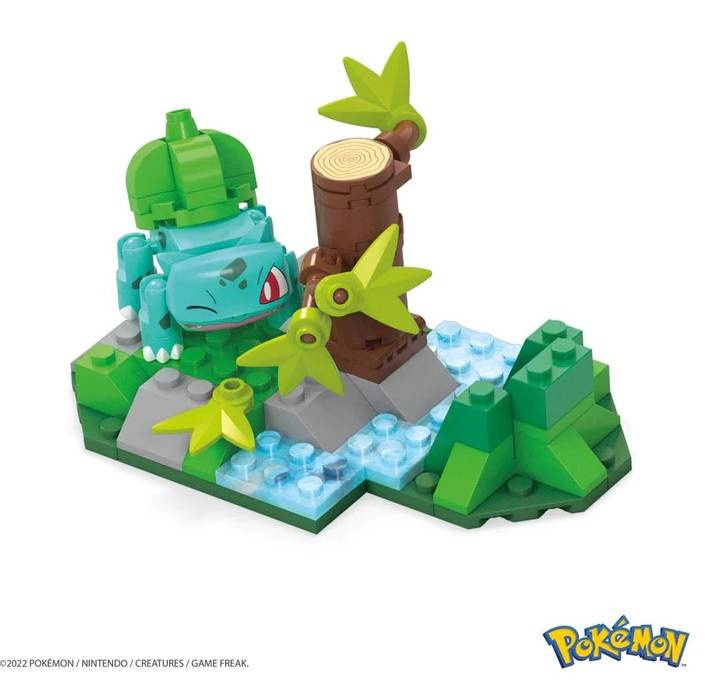 MEGA POKEMON KLOCKI 82el BULBASAUR W LESIE | Zabawki \ Klocki | Tytuł ...